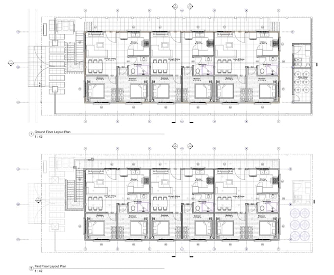 2d building floorplan,house hvac sketch,autocad drawing,elevation plan ...
