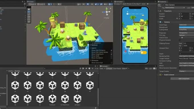 Do code scripts for your unity video game project by Johnwick6789 | Fiverr