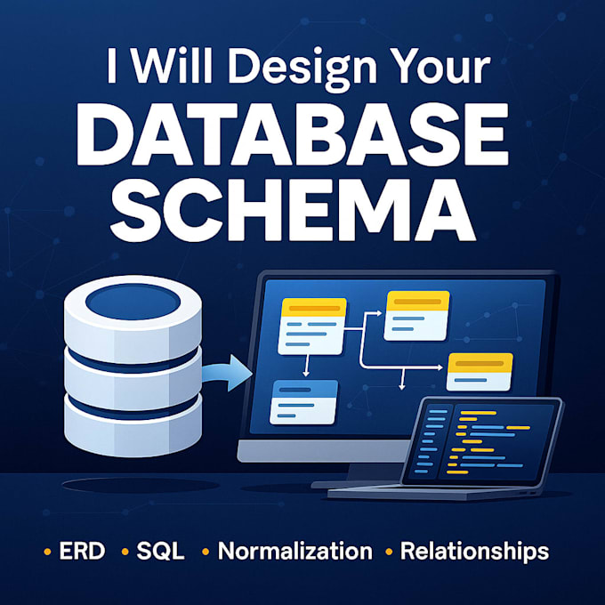 Design relational databases and er diagrams for your project by Abaquedanof | Fiverr