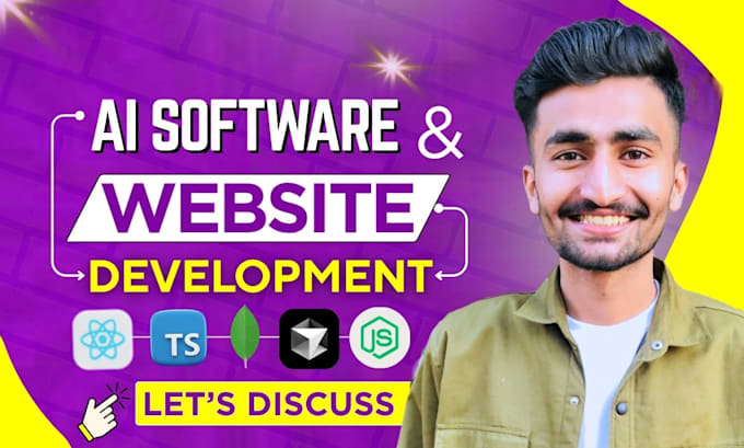 Do ai web application, ai software development, full stack website ...