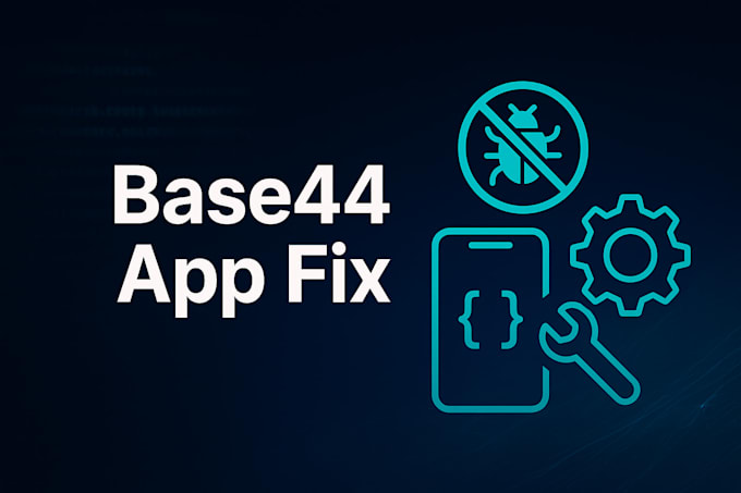 Consertar e depurar erros e problemas do app base44, criar app base44, especialista em base44