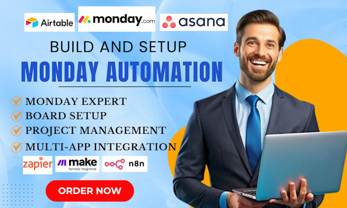 Monday automation monday board setup project management monday crm by ...