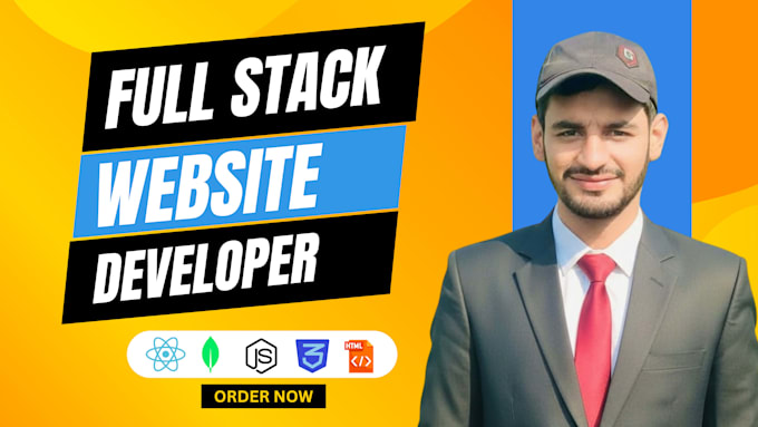 Create a custom full stack website with responsive design by Hussain ...