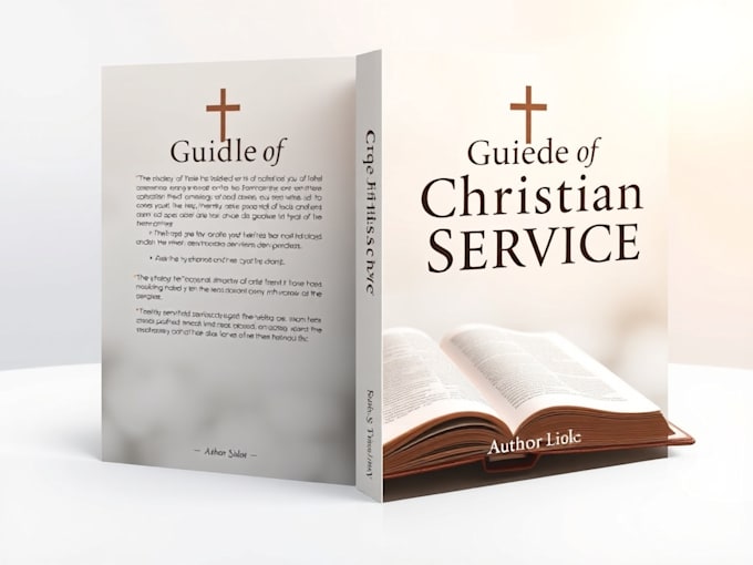 Custom christian book cover design for your message by Shyla_noah | Fiverr