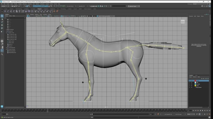 Rig animal character with auto pro rig, ik fk control, unreal engine 5 ...