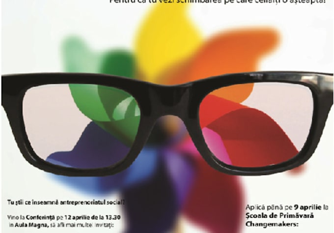 Make a simple yet visualy apealing logo,or flyer, or poster by ...