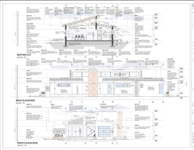 Create professional 2d drawings and 3d models using archicad by James ...