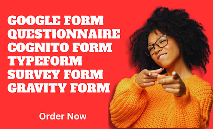 Create jotform google forms type form and survey form by Blessed_fm ...