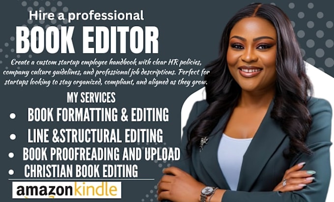 Do book editing and formatting christian book line and structural ...