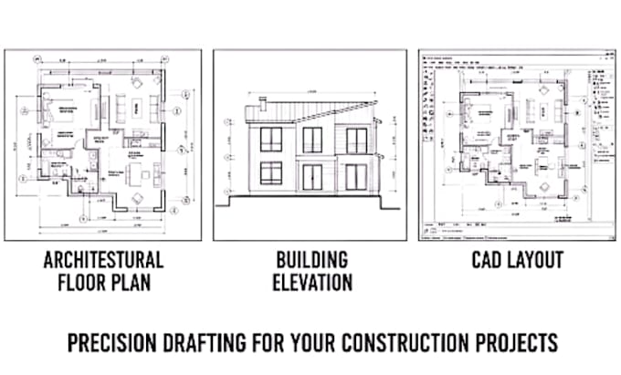 Draft professional architectural plans and layouts in autocad by ...