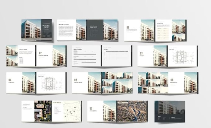 Design real estate investor offering memo brochure, pitch deck, ppm ...