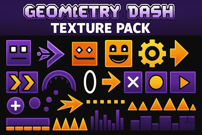 Geometry dash layout youtube thumbnail banner gameplay photoshop ...