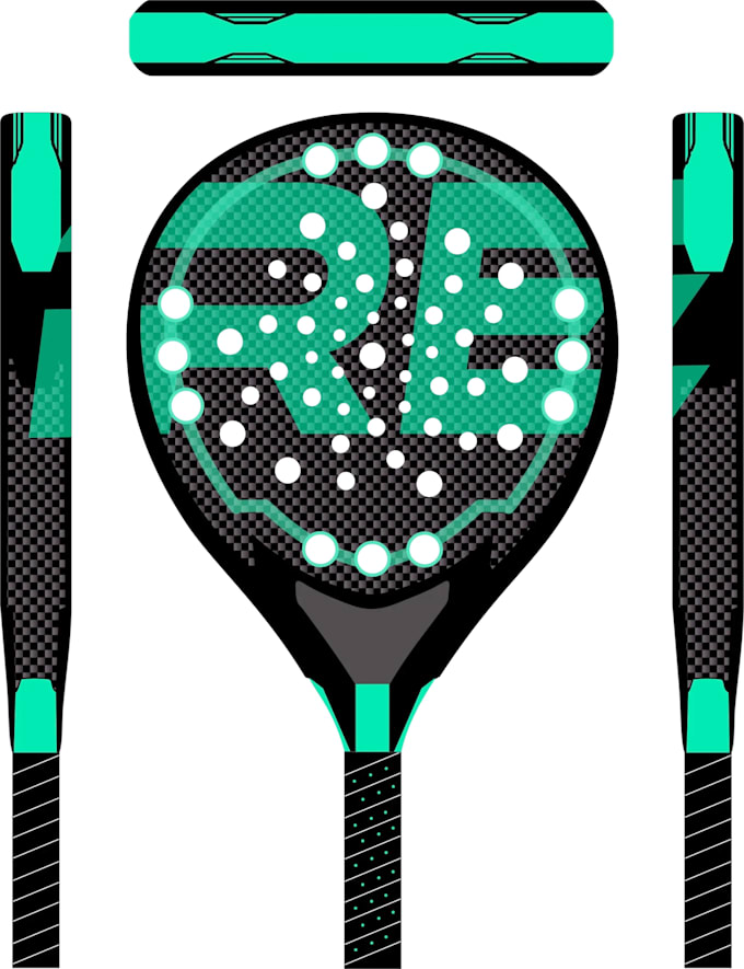 Create a personalized padel racket design to match your identity by ...