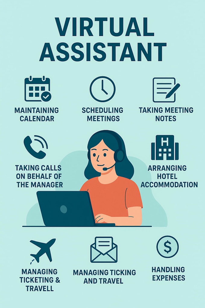 Do pdf to excel, data entry, virtual assistant, admin by Sarah_joseph777 | Fiverr