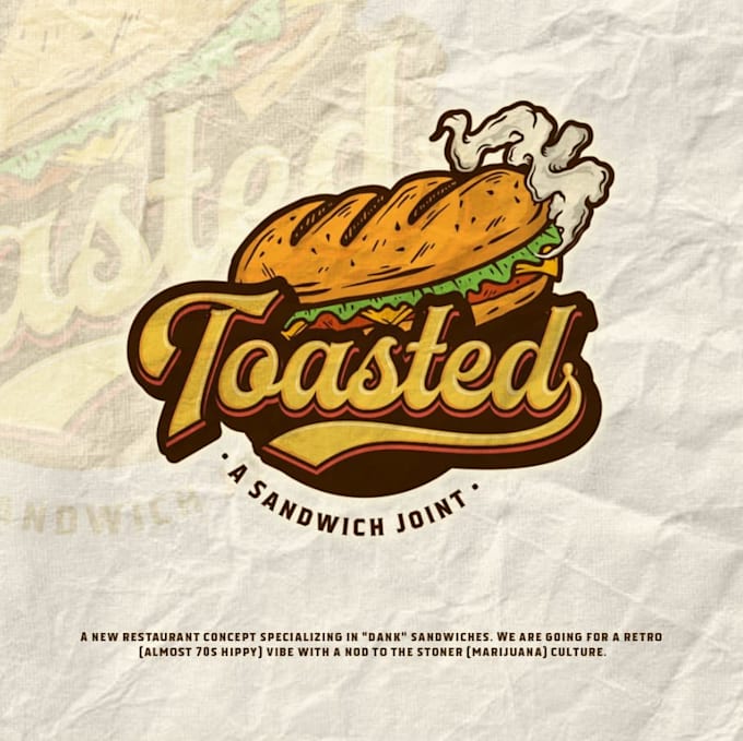 Design a tasty and creative sandwich restaurant logo by Mary_levined ...
