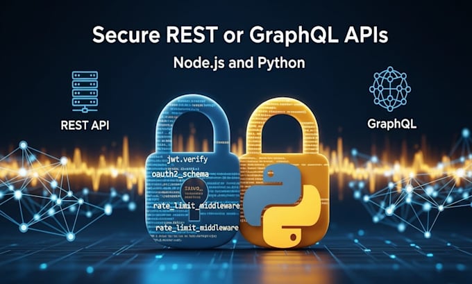 Build secure rest or graphql apis with nodejs and python by Krish_lab ...