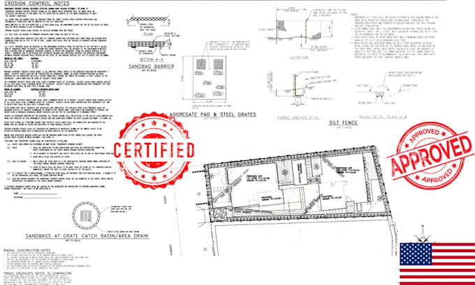 Architectural 2d floor plan design site plan new york pe stamp fast ...