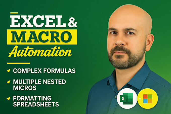 Create excel custom excel spreadsheets google sheets macro vba ms excel formulas by Tolu_diam ...