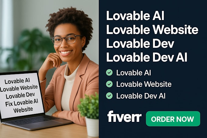 Lovable ai lovable website lovable dev lovable dev ai fix lovable ai website by Gold_dev14 | Fiverr