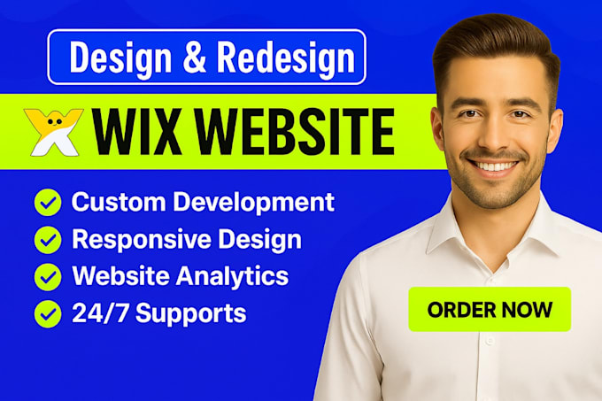 Build wix website design, redesign and create wix website development by Md_hasan_mahadi | Fiverr