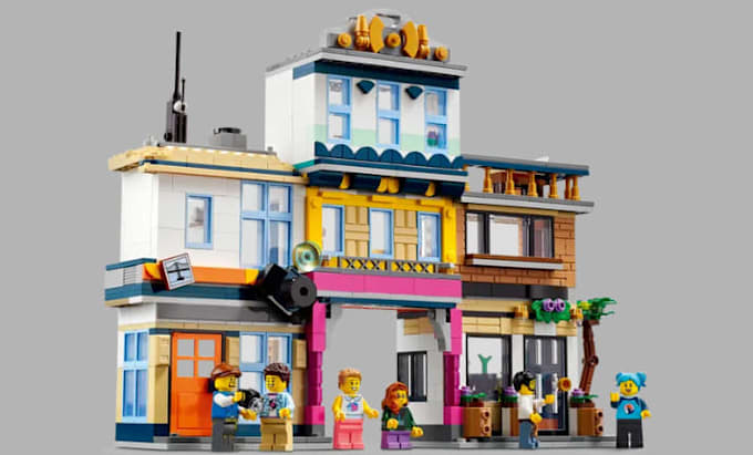 Custom digital lego design 3d lego building moc xml lego technic ...