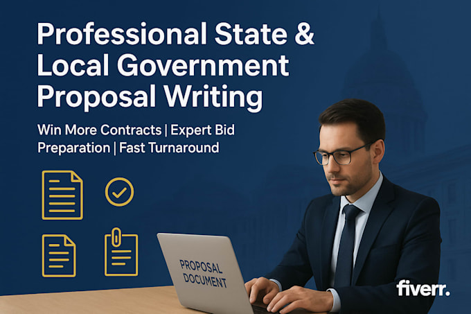 Craft winning proposals for government contracts by Thomashenrys | Fiverr