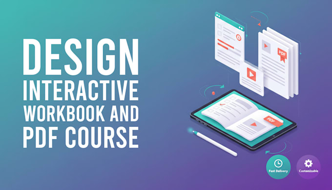 Design interactive workbook and pdf course by Hajra_tajamal | Fiverr