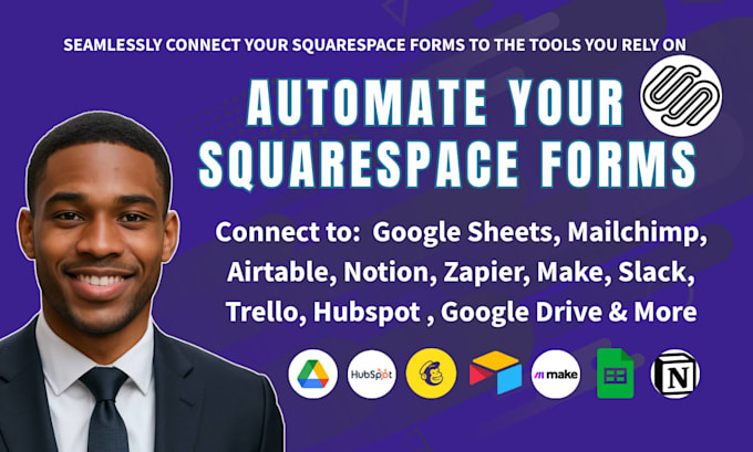 Connect squarespace forms to google sheets maiilchimp airtable notion and more by Dave_andrew8 ...