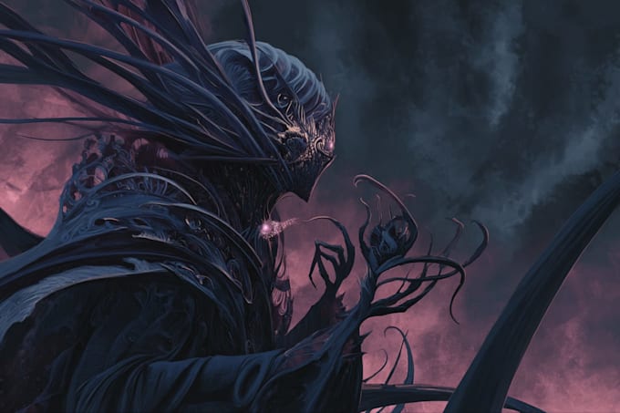 Create dark art illustration by Joziahlein | Fiverr