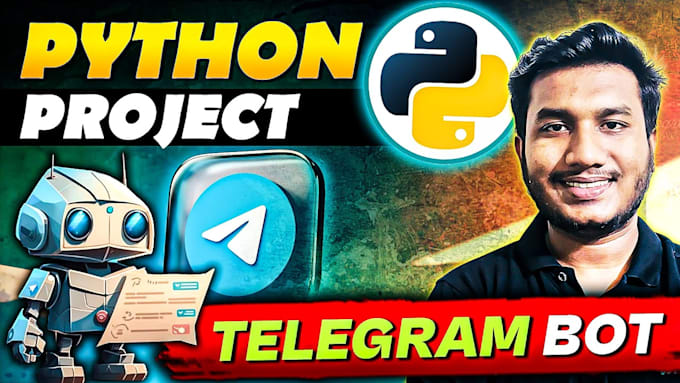 Create telegram bots with python by Johnray011 | Fiverr