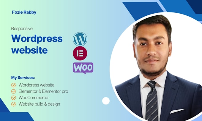 Create professional, responsive,seo friendly wordpress website for your business by Frf_rabby ...