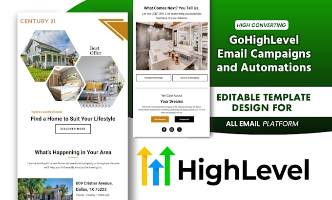 Do go high level email marketing template design newsletter automation ...