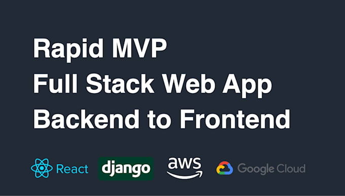Build your full stack mvp webapp from scratch by Voidcrumb | Fiverr
