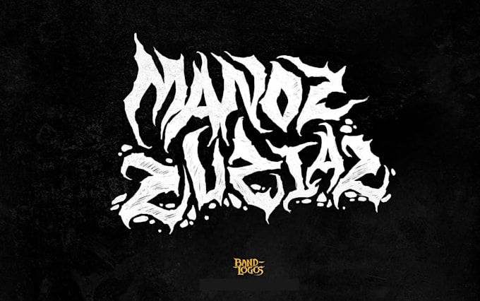 Hand draw a doom metal logo by James_smithi | Fiverr