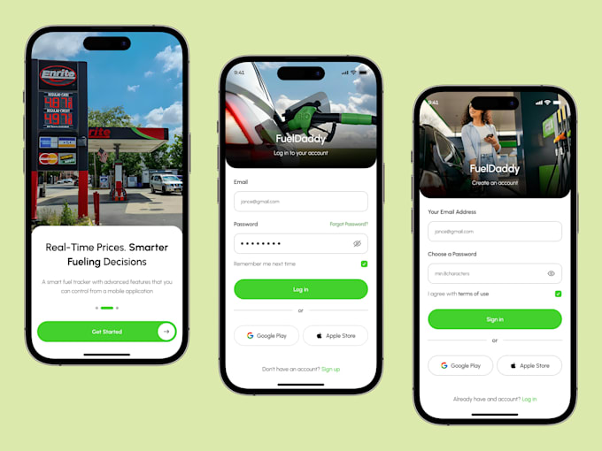 Develop fuel delivery app like cafu, booster, yoshi app gas station app ...