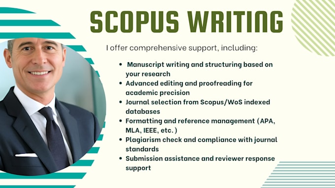 Write publish article in scopus ssci isi elsevier springer ssrn index journal by Emmanuel_wr1 ...