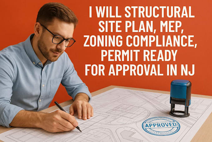 Structural site plan, mep, zoning compliance, permit ready for approval ...
