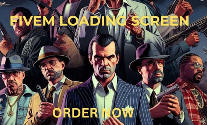 Do fivem trailers, fivem loading screen, fivem animated logo, fivem ...