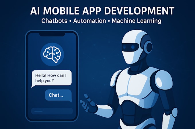Develop ai powered mobile app, ai automation, chatbot, machine learning ...