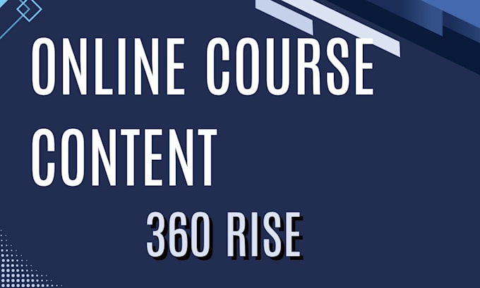 Create online course upload by Lily_hartt | Fiverr
