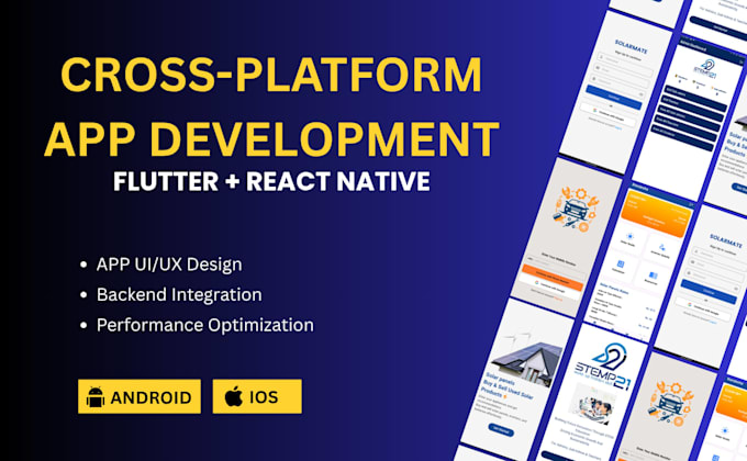 Develop cross platform mobile application by Mr_bandesha | Fiverr