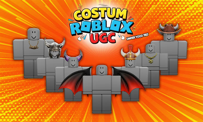 Make roblox ugc accessories for you professionally by Fan_za | Fiverr