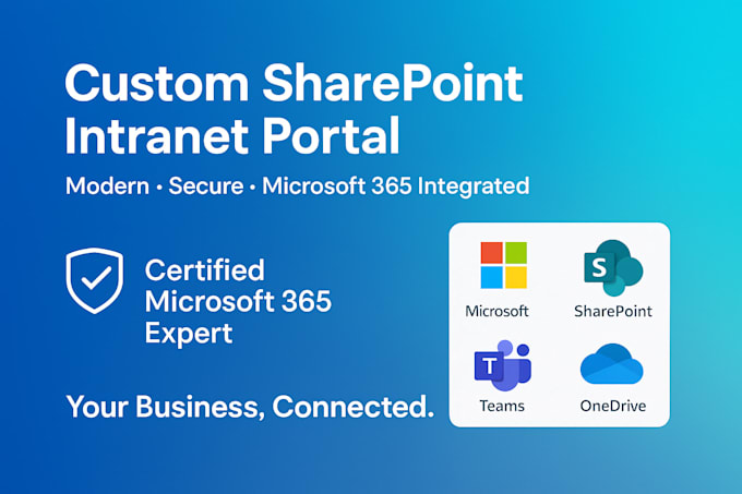 Create a custom sharepoint intranet portal with microsoft 365 integration by God_grace44 | Fiverr