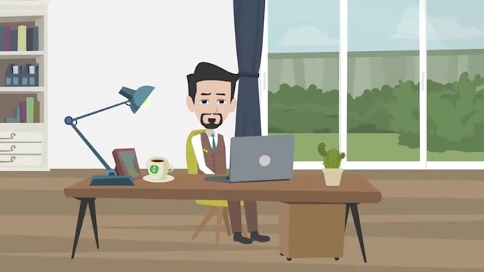Create a 2d animated explainer video for business marketing and sales ...