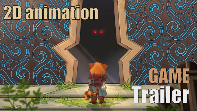 Create 2d animated cinematic game trailer for indie games by Rh ...