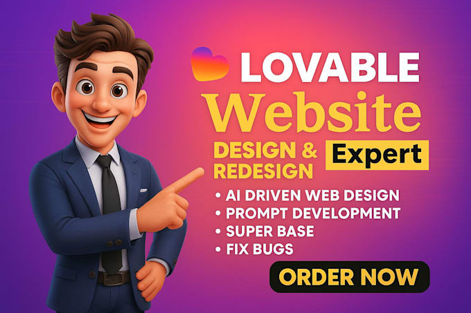 Fix lovable app errors build lovable ai website lovable dev with vibe coding by Malik_akol | Fiverr