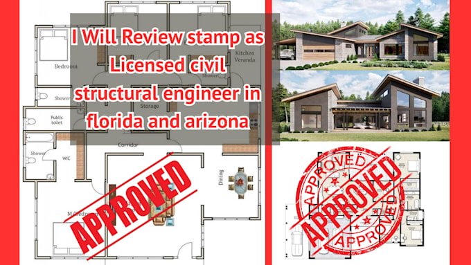 Review stamp as licensed civil structural engineer in florida and ...