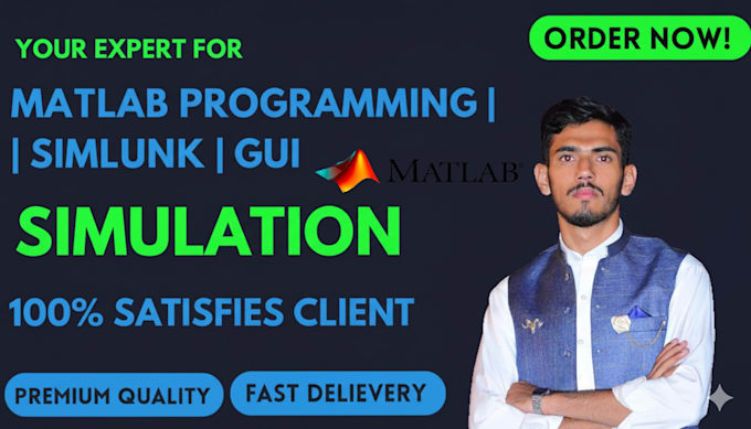 Do your matlab programming, simulink, image, signal processing and gui projects by Maaz_khan2003 ...