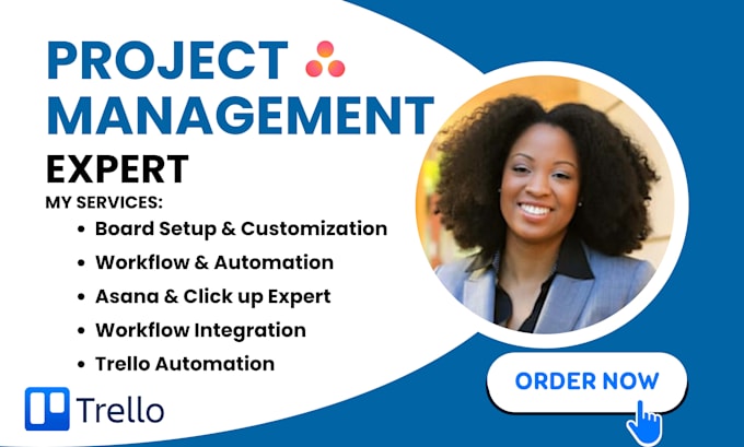 Setup asana trello integration customize trello automation, asana clickup expert by ...