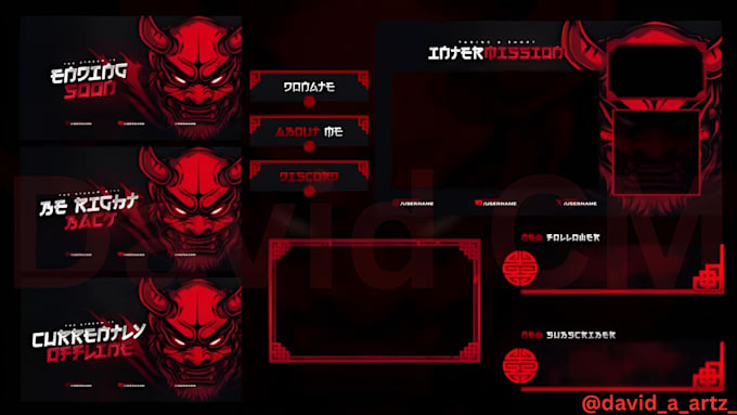 Do animated twitch overlay, twitch stream overlay twitch logo, animated ...